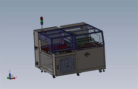 自动套袋封口机热收缩边封机5545h全套3d图纸设计 Solidworks 2013 模型图纸下载 懒石网