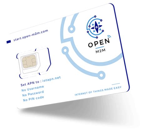 Iot Sim Card Affordable Global Connectivity Open M2m