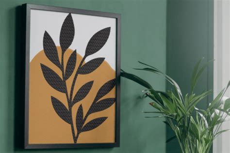 Textured Black Leaf Embroidery Design · Creative Fabrica