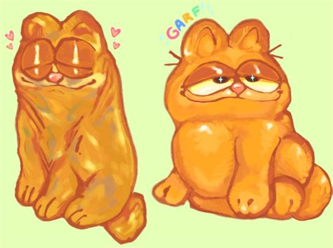 Been Thinking About The Well Loved Garfield Plush 🥹 Well Loved Garfield Plush Know Your Meme
