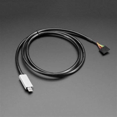 Ftdi Serial Ttl 232 Usb Type C Cable 5v Power And Logic Adafruit