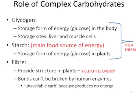 Lecture Carbohydrateds Flashcards Quizlet