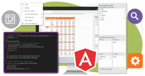 How To Add An Angular Pivot Table To Your Web Application SpreadJS