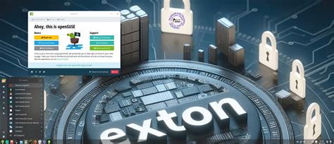 EXTON OpSuS Based On OpenSUSE Tumbleweed With Deepin DE Refracta