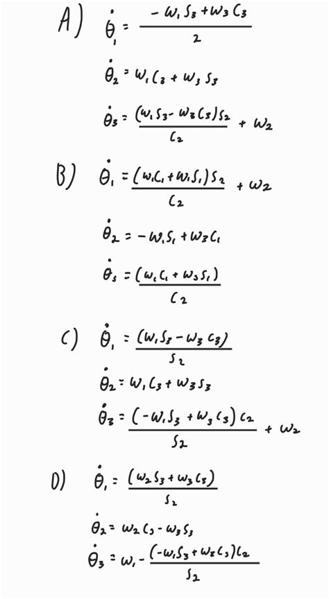 Solved Calculate The Angular Variation As A Function Of The