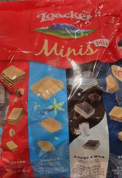 Loaker Minis 4 Flavors 800g Food And Drinks Packaged And Instant Food On