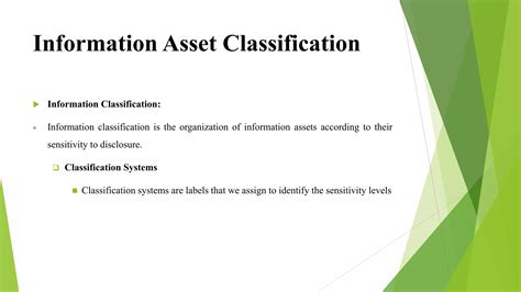 Information Asset Classification Pptx
