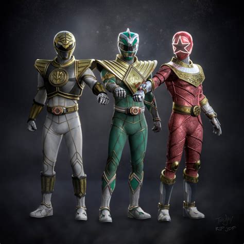 Dragon Ranger Green Ranger Kiba Ranger White Ranger Tommy Oliver