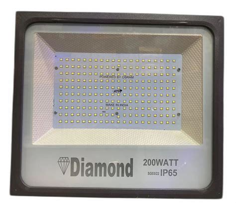 200w Diamond Led Rectangular Flood Light For Outdoor At Rs 1750 Piece