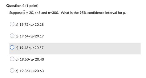 Solved Question 2 1 point Suppose X₁ x is a sample of Chegg com