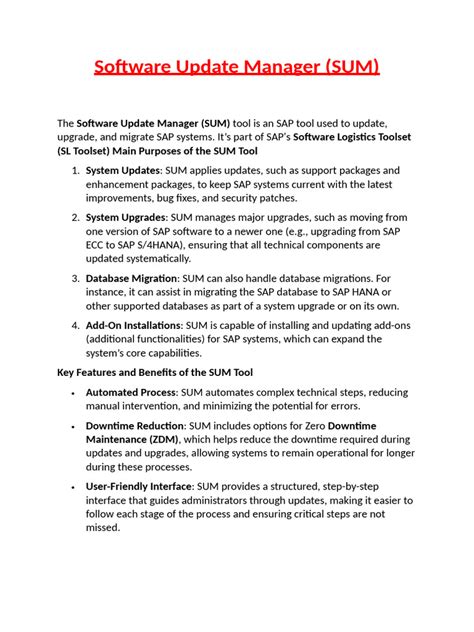 Software Update Manager Pdf Software Update Manager Pdf