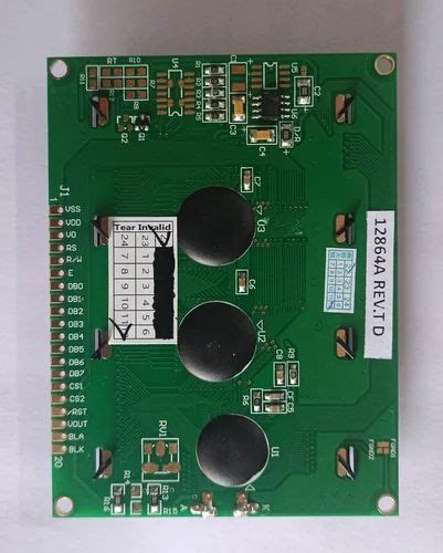 White 12864a Revt Lcd Display For Industrial Display Size 35 At