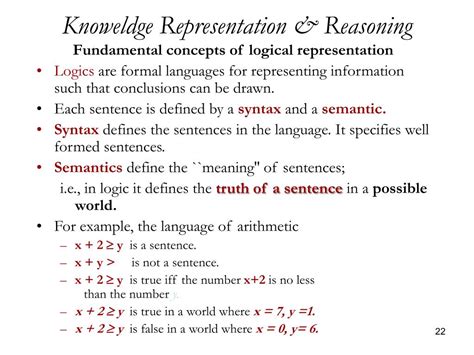 Ppt Knowledge Representation And Reasoning Part 1 Propositional Logic