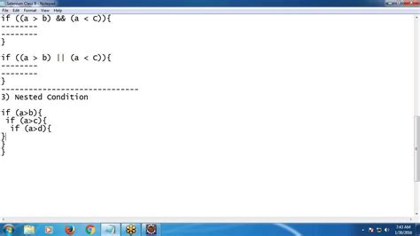 Selenium Tutorial 9 Java Conditional And Loop Statements Youtube
