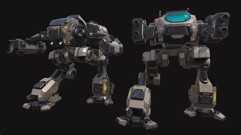 pbr modular mechs v3 3d robots unity asset store mech pbr unity