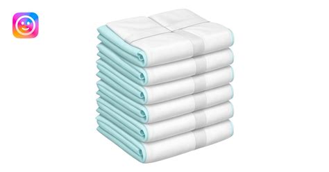 Diaper Pack Folded Diapers Emoji Ai Emoji Generator