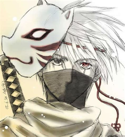 火影忍者 暗部卡卡西 高清图片，堆糖，美图壁纸兴趣社区