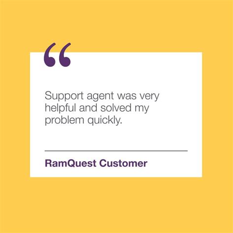 Its Our Mission To Ensure Your Experience With Ramquest Is A Great One