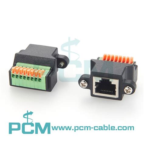 Blok Terminal Jenis RJ45 Perempuan Ke Spring Disesuaikan Dengan Pembekal Skru Pengilang Sebut