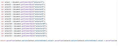 it adds all 15 on that one line no loops of any sort r programminghorror