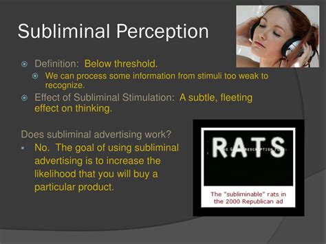 Ppt Sensation And Perception Powerpoint Presentation Free Download