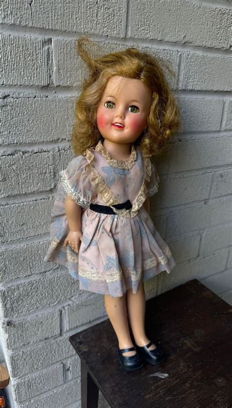Vintage 1950s Shirley Temple Doll By Ideal St 17 1 17 Vinyl Posable