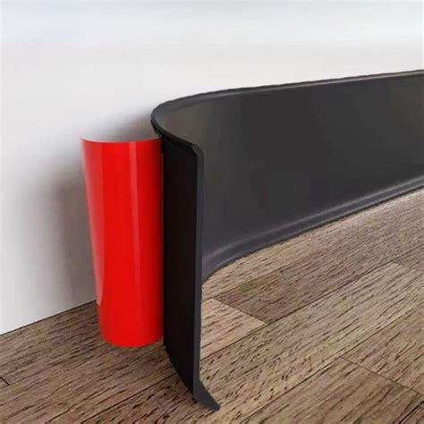 Zocalo Adhesivo Zócalo Flexible Autoadhesivo 2cm X 4m Pvc Para Bordes