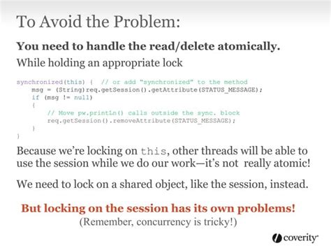 Concurrency Errors In Java Ppt