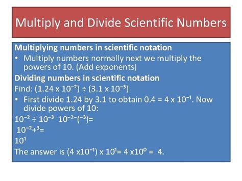 Exponents And Scientific Notation Unit Objectives 8 Th