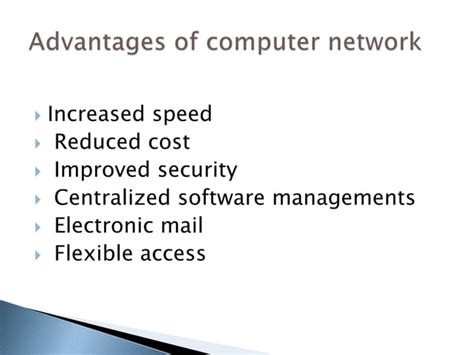Computer Networking Its Advantages And Disadvantages Pptx