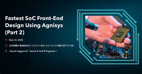 Webinar On Fastest Soc Front End Design Using Agnisys Part 2 Agnisys Inc