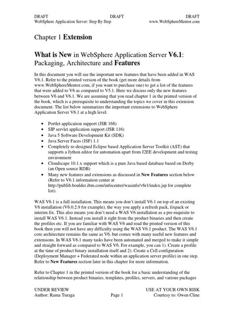 Websphere Application Server Step By Step Pdf Proxy Server
