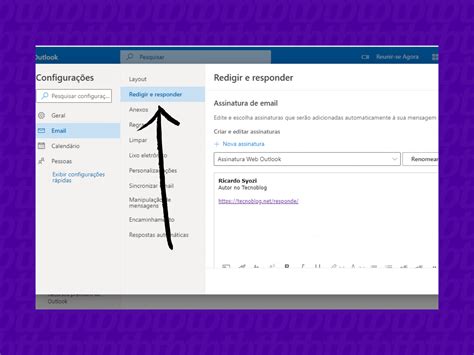 Como Editar Uma Assinatura No Outlook Tecnoblog