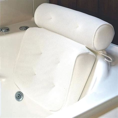 Coussin De Baincoussin Baignoire Avec Technologie 4d Air Mesh Et 7 Ventousescoussin De Soutien