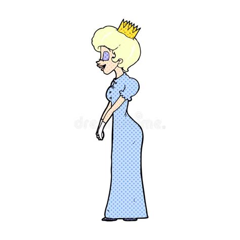 Comic Cartoon Princess Stock Illustration Illustration Of Style 52927740