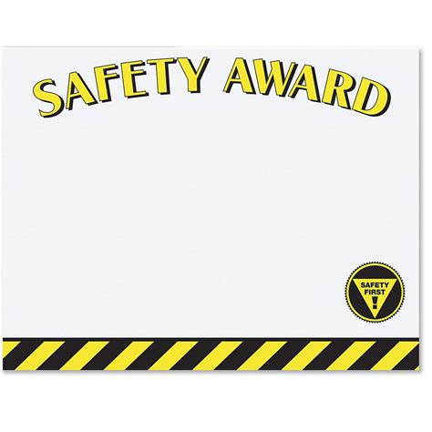 Free Printable Safety Award Certificates Download Free Printable Safety Award Certificates Png