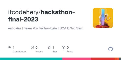 Github Itcodeheryhackathon Final 2023 Eatcaias Team Vox