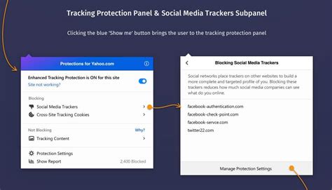 Next Up For Firefoxs Tracking Protection Social Media Tracker Blocking Ghacks Tech News