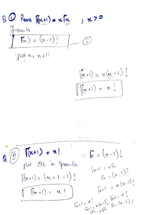SOLUTION Gamma Function With Examples Studypool