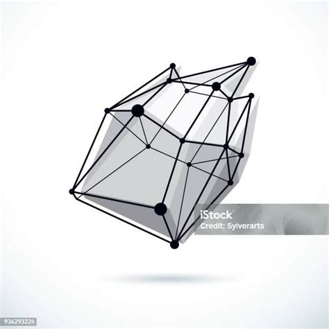 3 차원 설계 벡터 배경 막 추상 다각형 모양입니다 건설 산업 그림입니다 0명에 대한 스톡 벡터 아트 및 기타 이미지 0명 3차원 형태 건축물 Istock