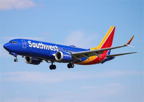 N8801q Southwest Airlines Boeing 737 Max 8 By Edwin Sims