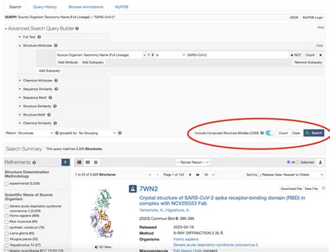 Pdb 101 Toggle To Opt In To Access Computed Structure Models Alongside Pdb Data