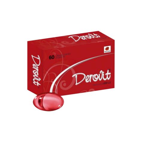 Derovit 1000ui X 1 Caja Con 30 Capsulas Compre En Línea En Su Farmacia Y Libreria Leisa