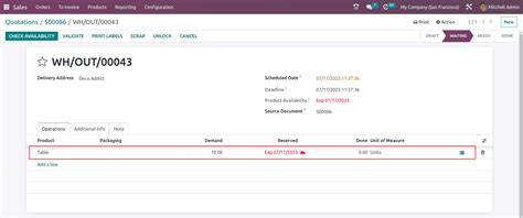 An Overview Of Allocation Report For Manufacturing Orders In Odoo 16