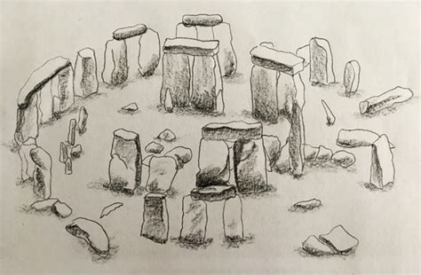 Stonehenge Sketch At Explore Collection Of