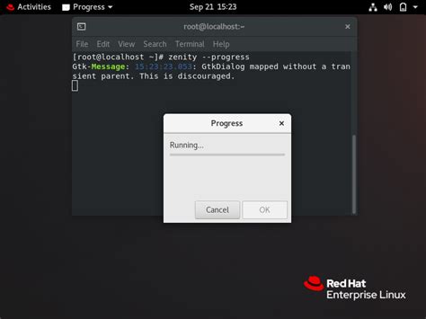 Zenity Commands In Linux