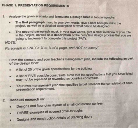 Solved Phase 1 Presentation Requirements 1 Analyse The Given