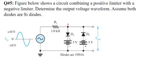 Solved Q 5 Figure Below Shows A Circuit Combining A