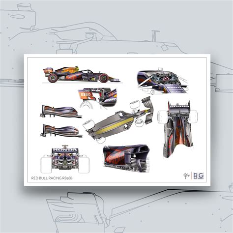 Technical F1 Art Print Rosario Giuliana Design
