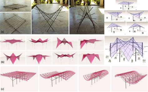 Transformable Hypar Structure Transformable Multi Hypar Structure And